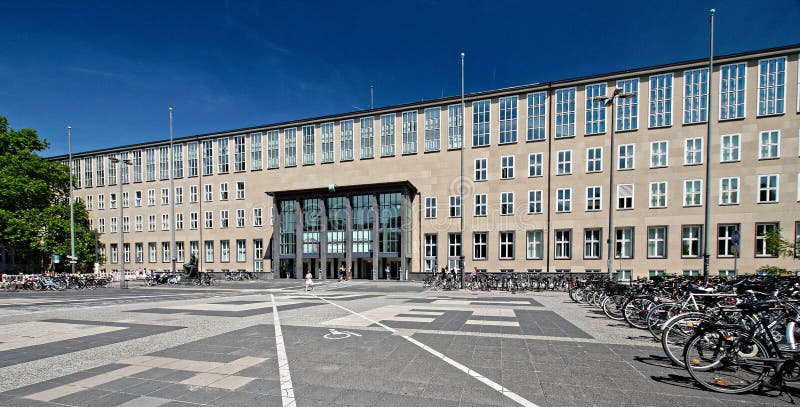 University Cologne Main Building Editorial Photo - Image of student ...