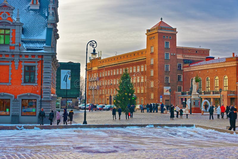 Main Building of Riga Technical University Editorial Photography ...