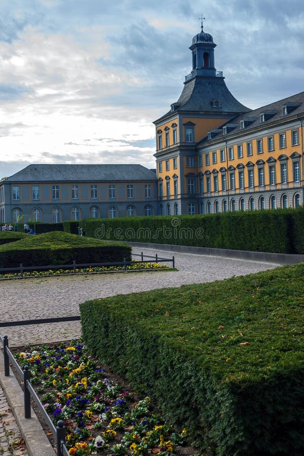 Main Building of University in Bonn Stock Image - Image of education ...
