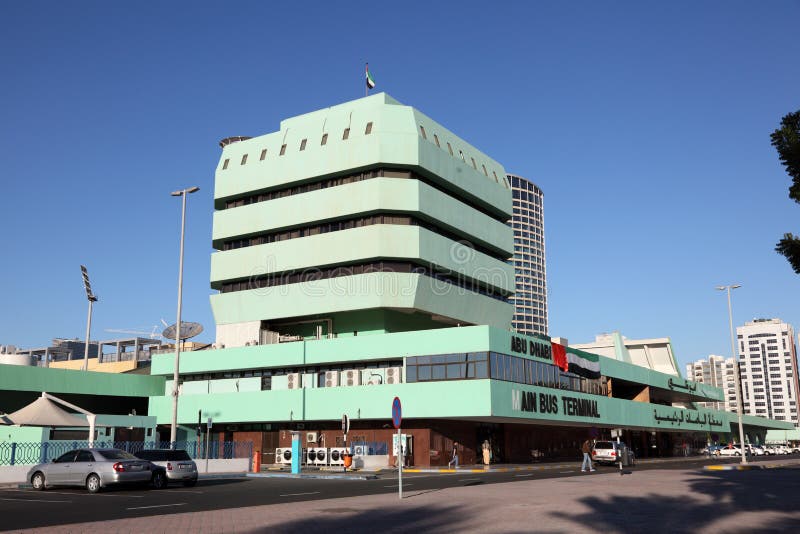 Main Bus Terminal in Abu Dhabi Editorial Photography - Image of ...