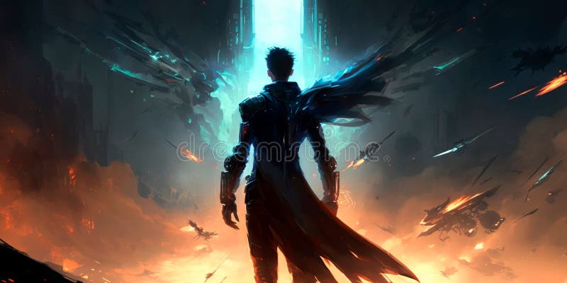 Main Character in the Distant Future, Who is Fighting an Evil that ...