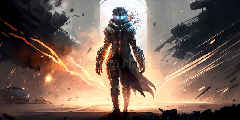 Main Character in the Distant Future, Who is Fighting an Evil that ...