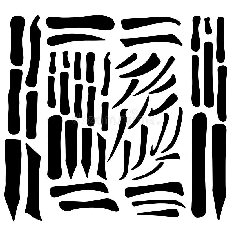 Main Chinese Hieroglyphs Calligraphy Graphic Symbol Colored Element ...