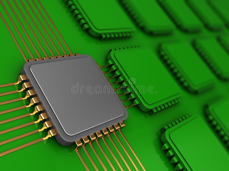 3d gps chip stock illustration. Illustration of digital - 98160536