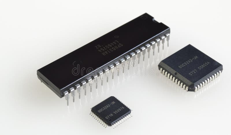 Main chips for equipments stock image. Image of component - 30072527
