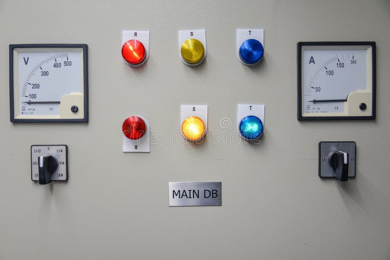 Main circuit breaker stock photo. Image of monitor, industry - 62451920