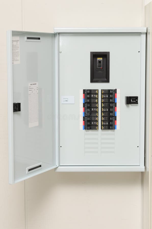 Main Circuit Breaker in Factory Stock Photo - Image of office ...