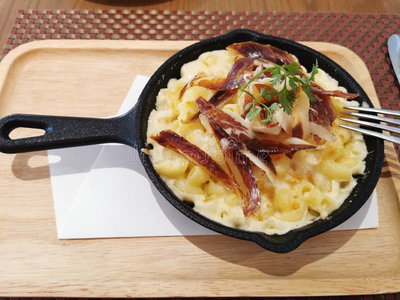 Main Course: Macaroni and Cheese Stock Photo - Image of lunch, produce ...