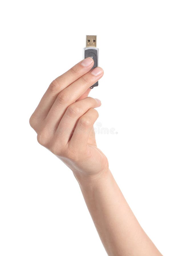 Main De Femme Montrant Une Commande De Stylo Image stock - Image du ...