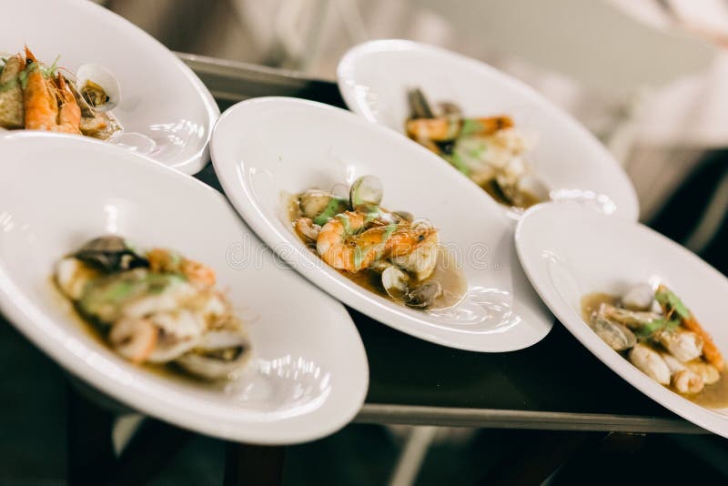 Main Dish of a Wedding Menu Stock Photo - Image of gourmet, real: 170035716