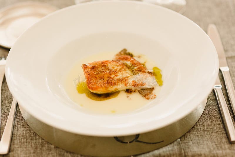 Main Dish of a Wedding Menu Stock Image - Image of party, lunch: 170041945