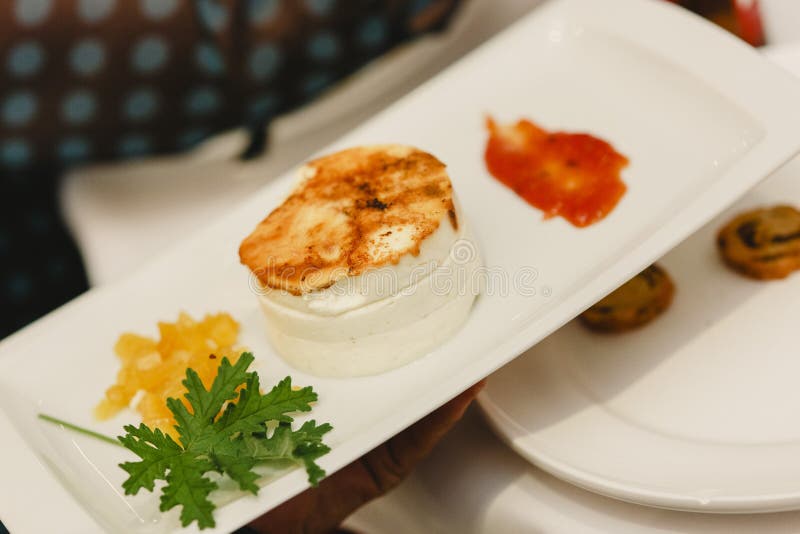 Main Dish Served in a Wedding Restaurant Stock Image - Image of cook ...