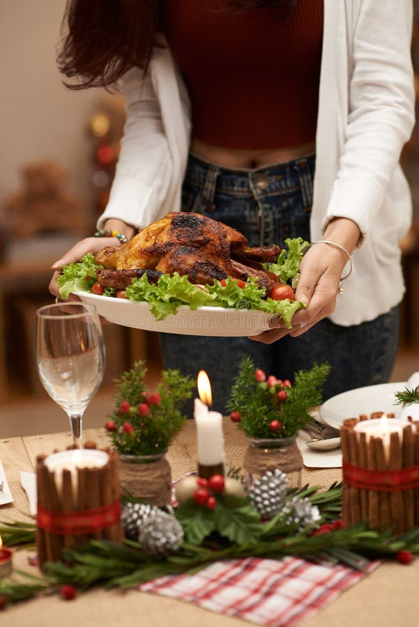 Main dish stock image. Image of woman, preparing, meal - 61383231