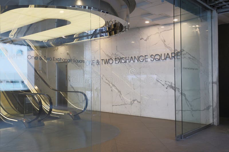 A Main Door Hong Kong Exchange at Hk Editorial Photography - Image of ...