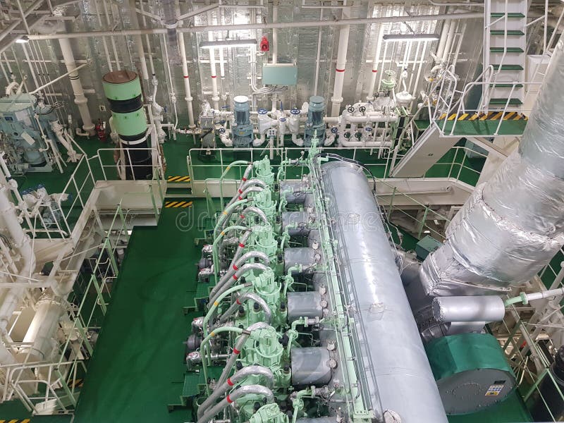 Main Engine Glowing and Clean Stock Photo - Image of main, shini: 262223380