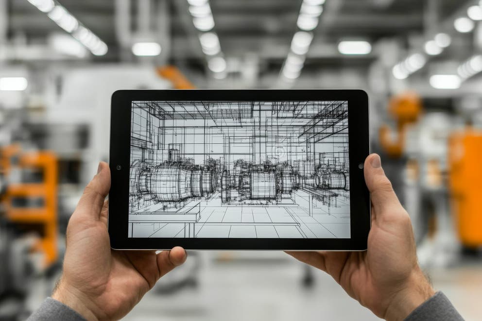 The Main Engineer Driving Industry 4.0 Innovation at the Factory S Main ...