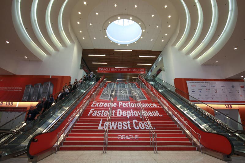 Main Entrance To Oracle OpenWorld Conference Editorial Image - Image of ...