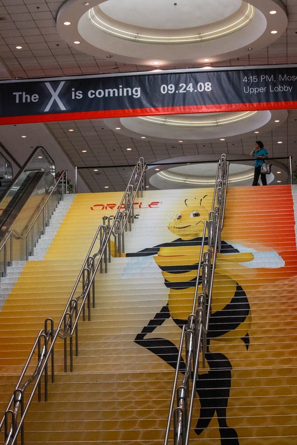 Main Entrance To Oracle OpenWorld Conference in Moscone Convention ... Main Entrance To Oracle OpenWorld Conference in Moscone Convention ...