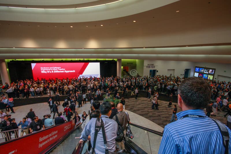 Main Entrance To Oracle OpenWorld Conference in Moscone Convention ... Main Entrance To Oracle OpenWorld Conference in Moscone Convention ...