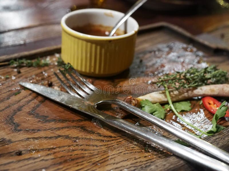 The Main European Dish Steaks Stock Photo - Image of dish, pasta: 167115874