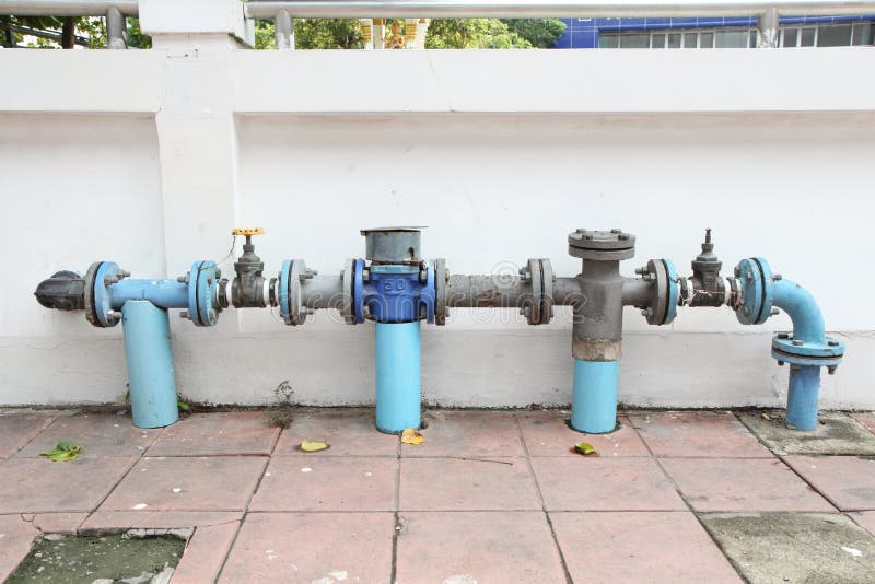 Main faucet of water stock image. Image of vale, water - 61728823