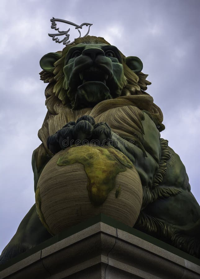 Fallas in Valencia. the Main Figure. Stock Image - Image of historic ...