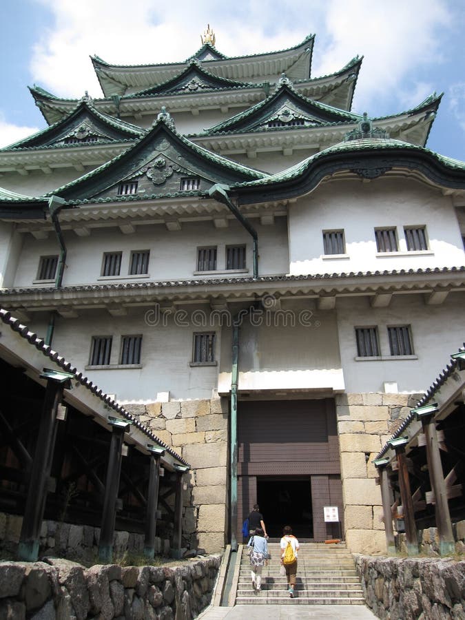Osaka Castle entrance stock photo. Image of castle, himeji - 3413344