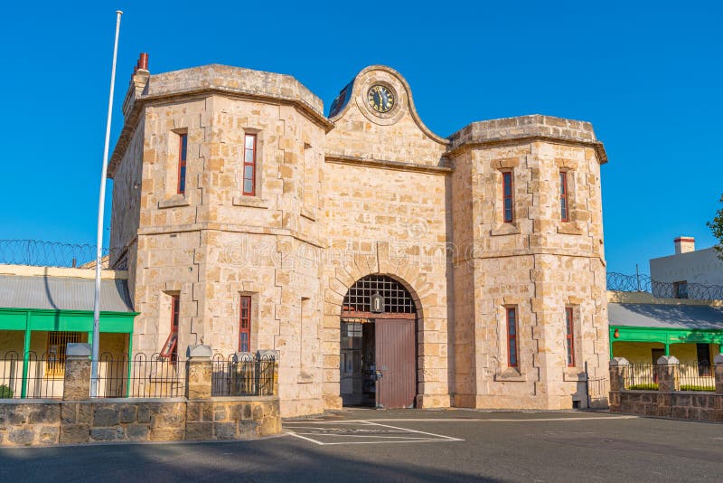 Main Gate To Fremantle Prison in Australia Editorial Stock Photo ...