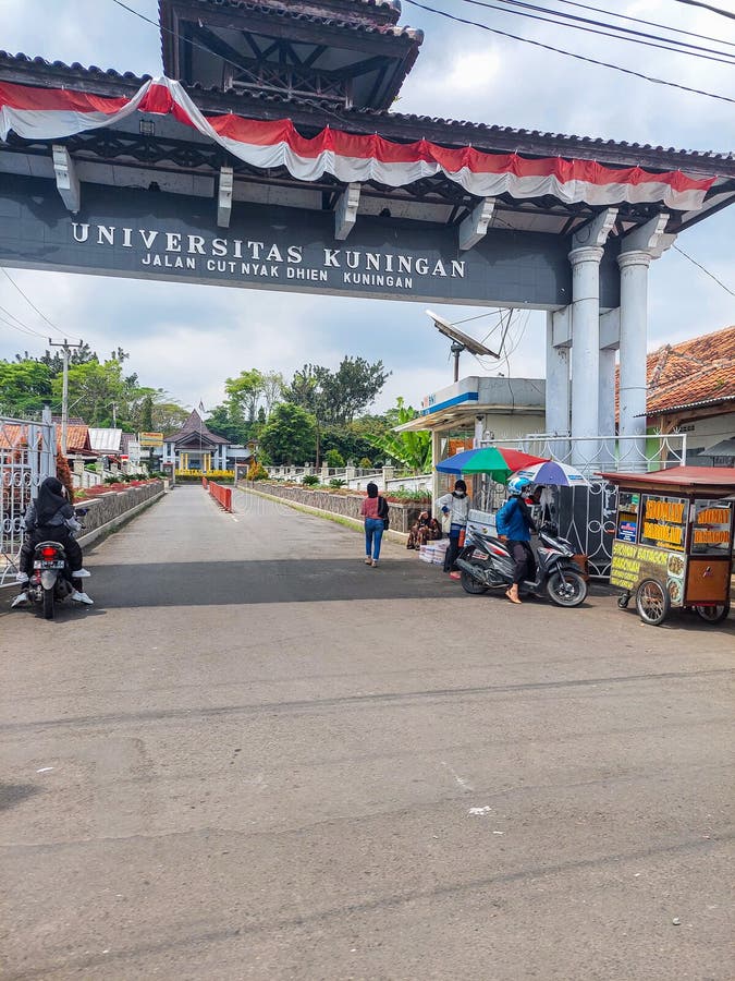 Main Gate To the Lecture Campus Editorial Stock Image - Image of campus ...