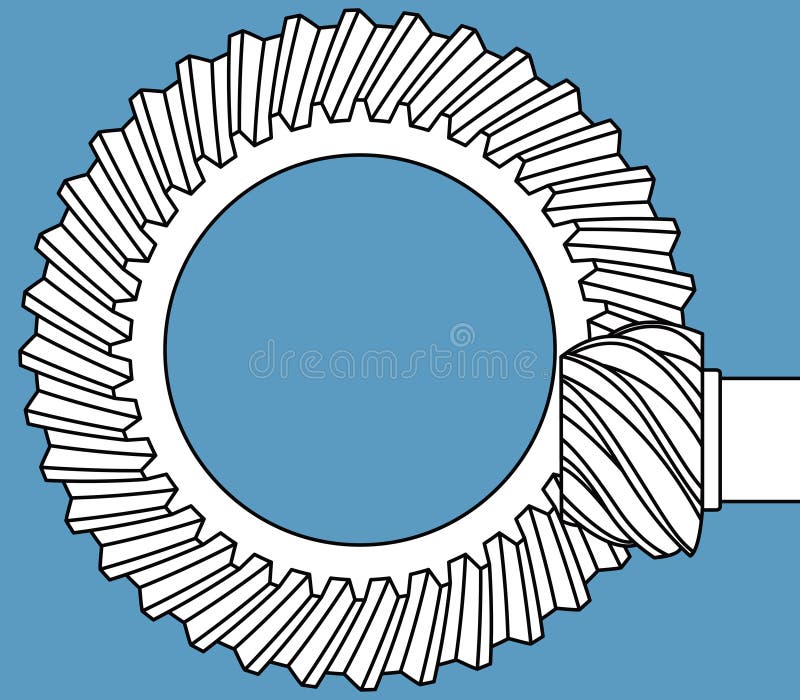 Helical Gear Drawing