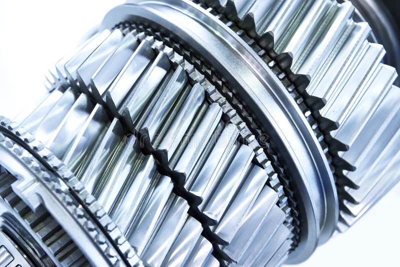 Gear of Main Drive in Automatic Transmission Stock Image - Image of ...