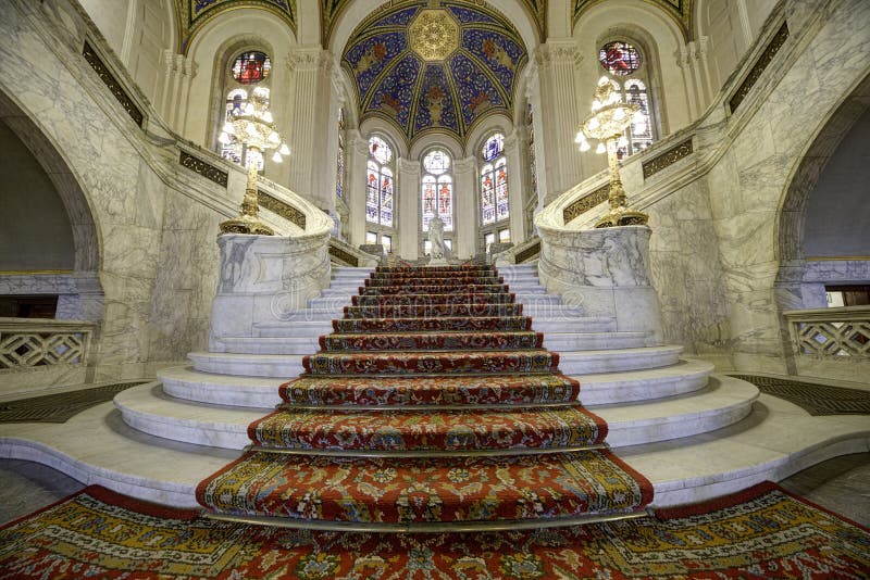 Main Hall Stairs stock image. Image of judgment, litigate - 63834857