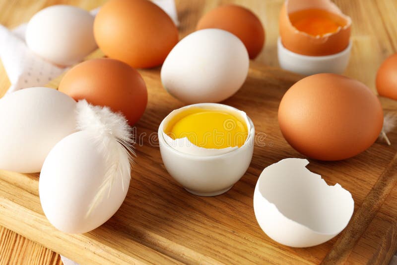 Main Ingredient for Cooking Different Dishes- Eggs Stock Photo - Image ...
