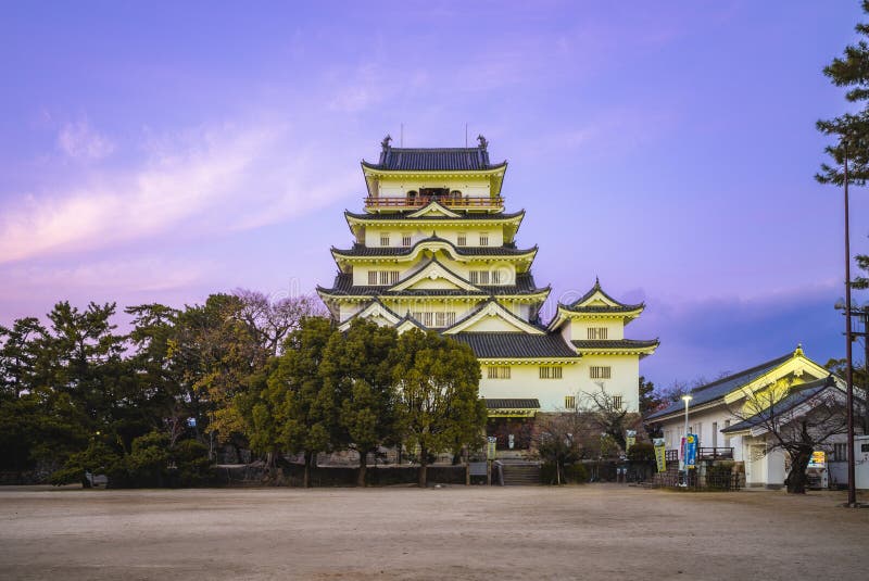 The Main Keep of the Osaka Castle in Osaka, Japan Stock Photo - Image ...