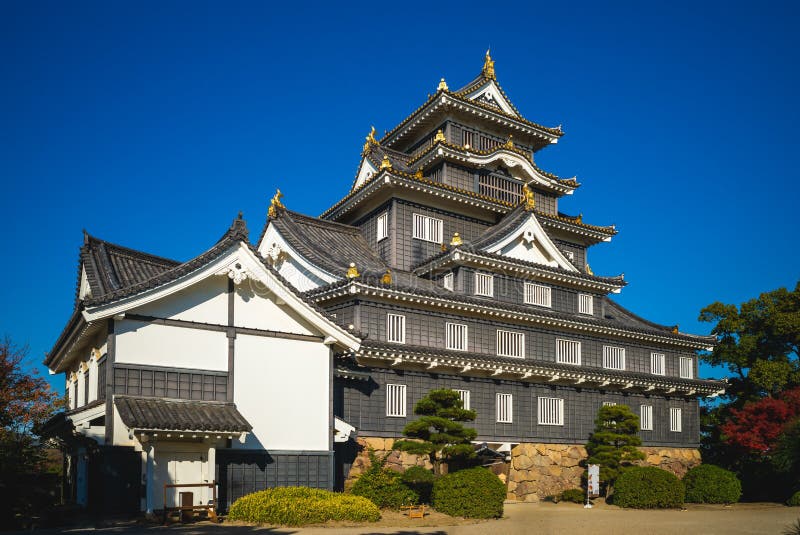 The Main Keep of the Osaka Castle in Osaka, Japan Stock Photo - Image ...