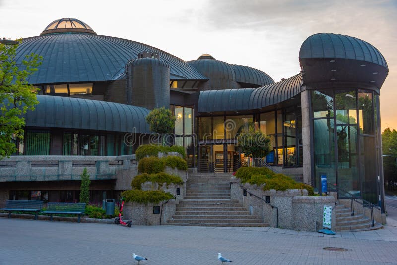 Main Library Metso in Finnish Town Tampere Editorial Stock Image ...
