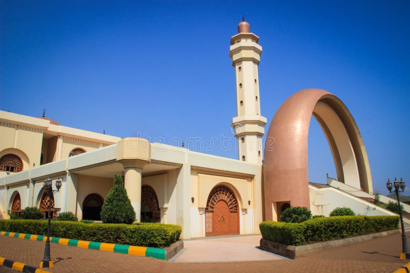 The Main Mosque in Kampala. Uganda Stock Photo - Image of destination ...