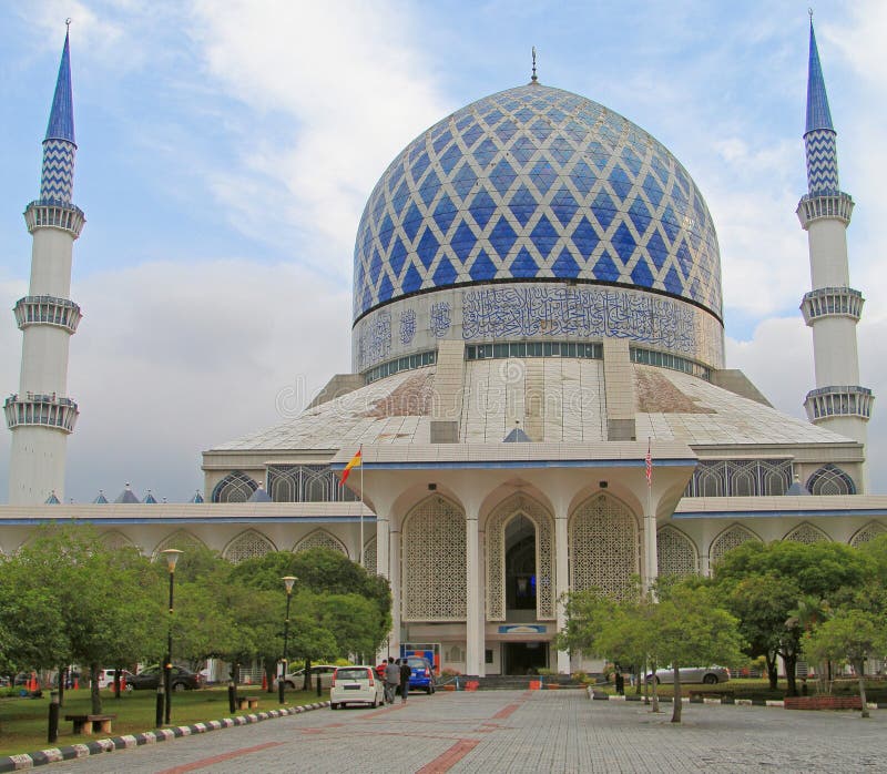 The Main Mosque in Shah Alam Stock Image - Image of muslim, asian: 57534259