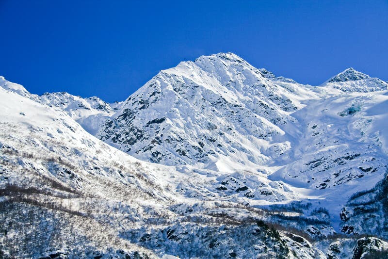 Main Mountain Ridge Caucasus. Russia Stock Photo - Image of area ...