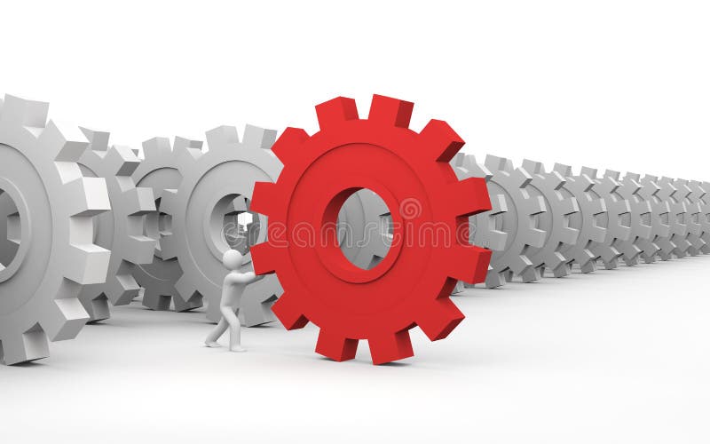 The Main Part. Different Concept Stock Illustration - Illustration of ...