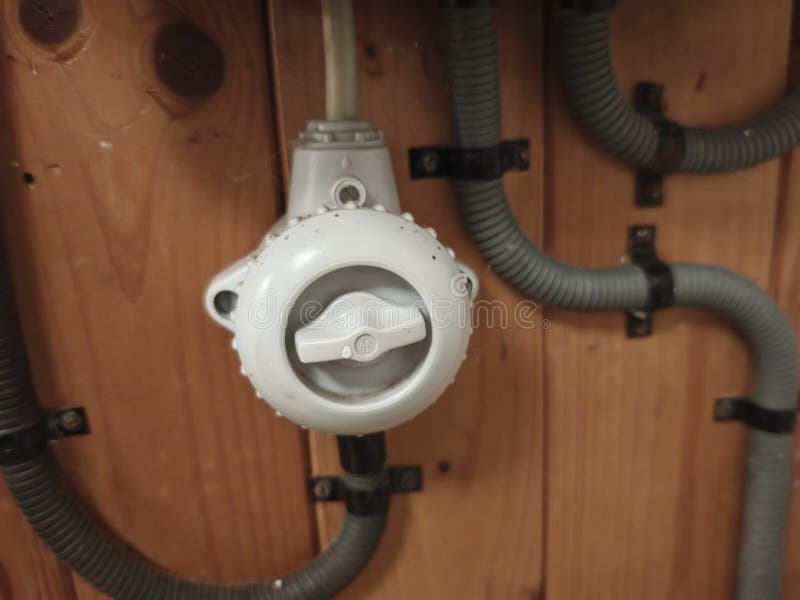 Main Power Switch for Electricity Stock Image - Image of electrical ...