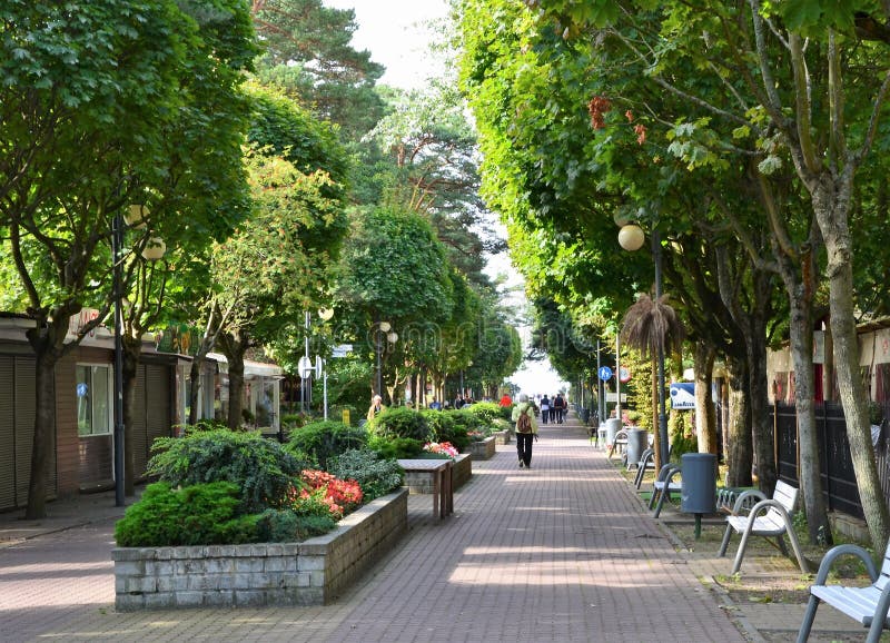 Jurata Pier, a Very Popular Tourist Destination in Northern Poland ...