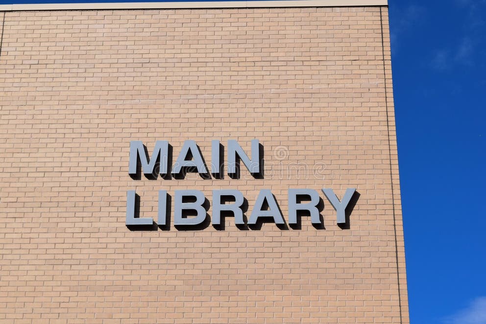 The Main Public Library in Downtown Albuquerque New Mexico Stock Image ...