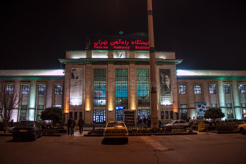 Main Railway Station Tehran Stock Photos - Free & Royalty-Free Stock ...