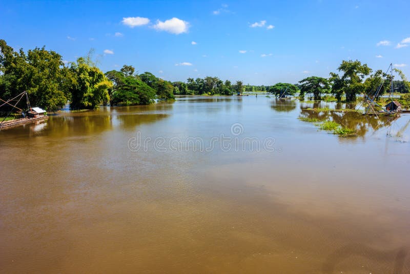 The main river stock image. Image of nostalgia, boat - 81101643