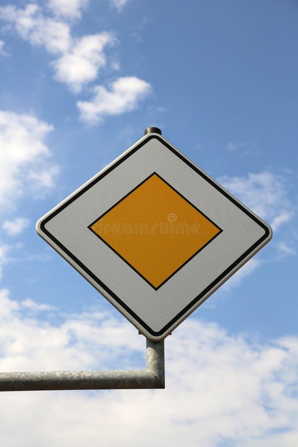 Main road sign stock photo. Image of shape, main, country - 25413190
