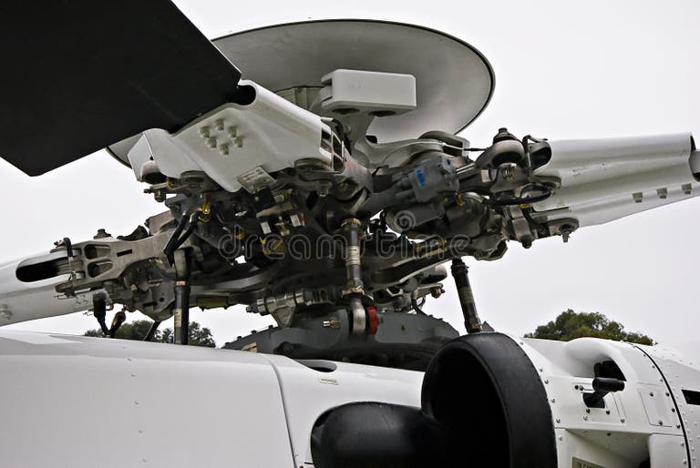 Main Rotor Assembly - Hub stock photo. Image of inspection - 6723792