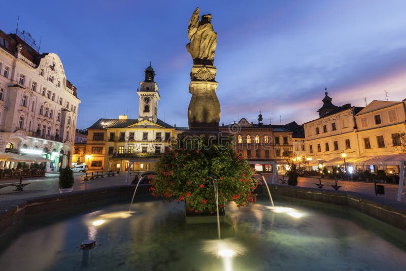 Main Square of Cieszyn stock photo. Image of cityscape - 87601006