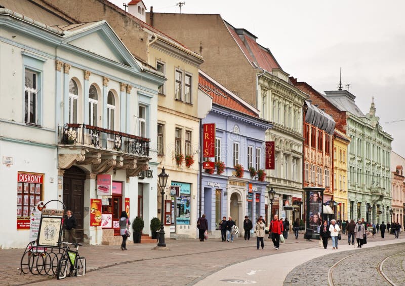Main Square in Kosice. Slovakia Editorial Image - Image of showplace ...