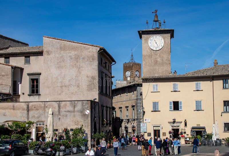 The town of Orvieto editorial stock photo. Image of ordieto - 140129153